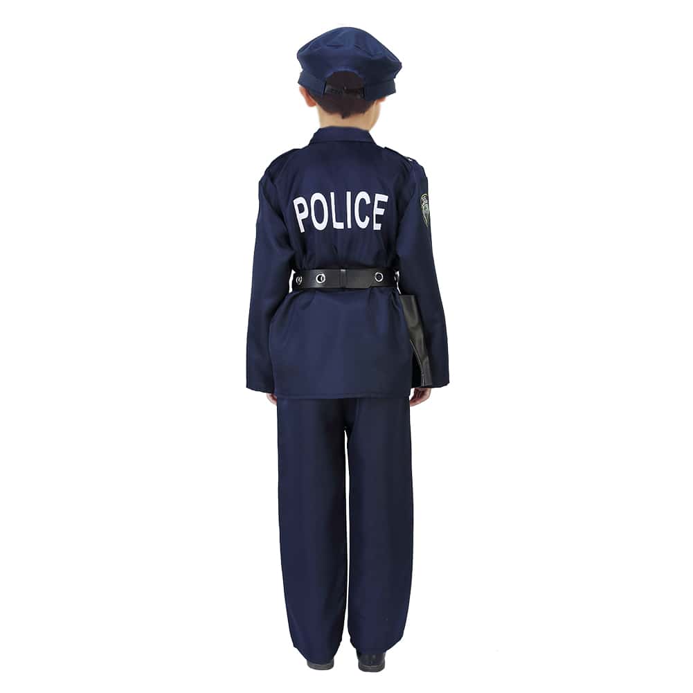 Police Officer Costume for Kids, Kids Dress Up Set Role Play Officer ...