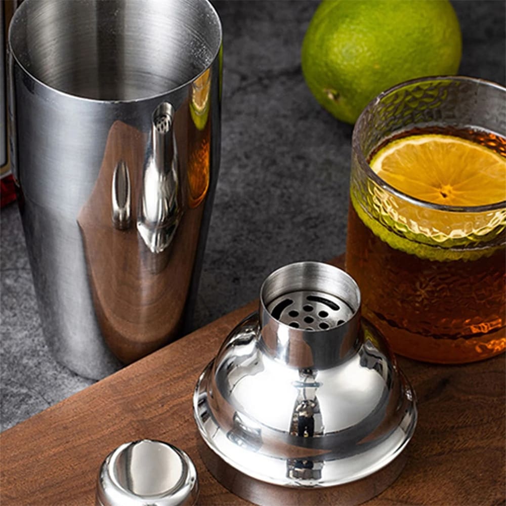 Stainless Steel Cocktail Shaker Set, Including Shaker, Ice Tongs ...