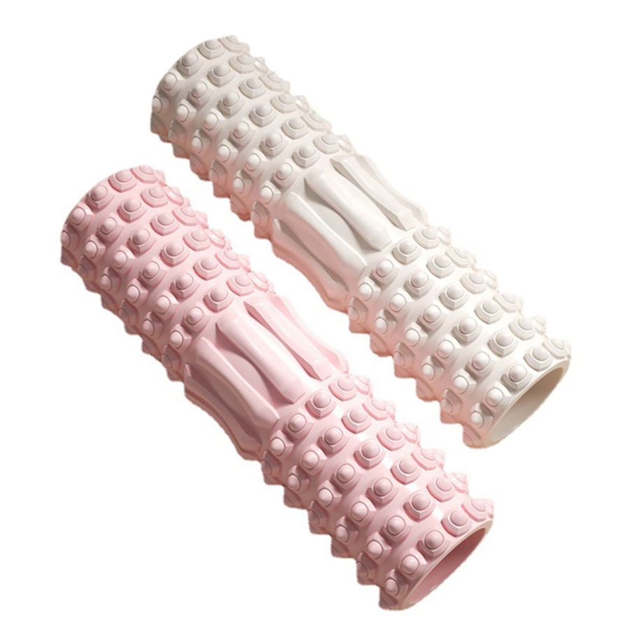 1pc Eva Foam Roller Yoga Column Muscle Relaxation Massage Roller Hollow Yoga Column Muscle