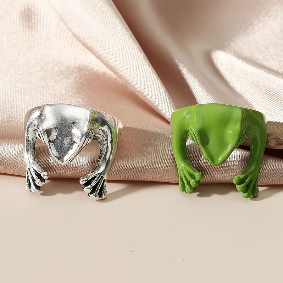Frog Shaped Open Ring, Unique Design | SHEIN USA