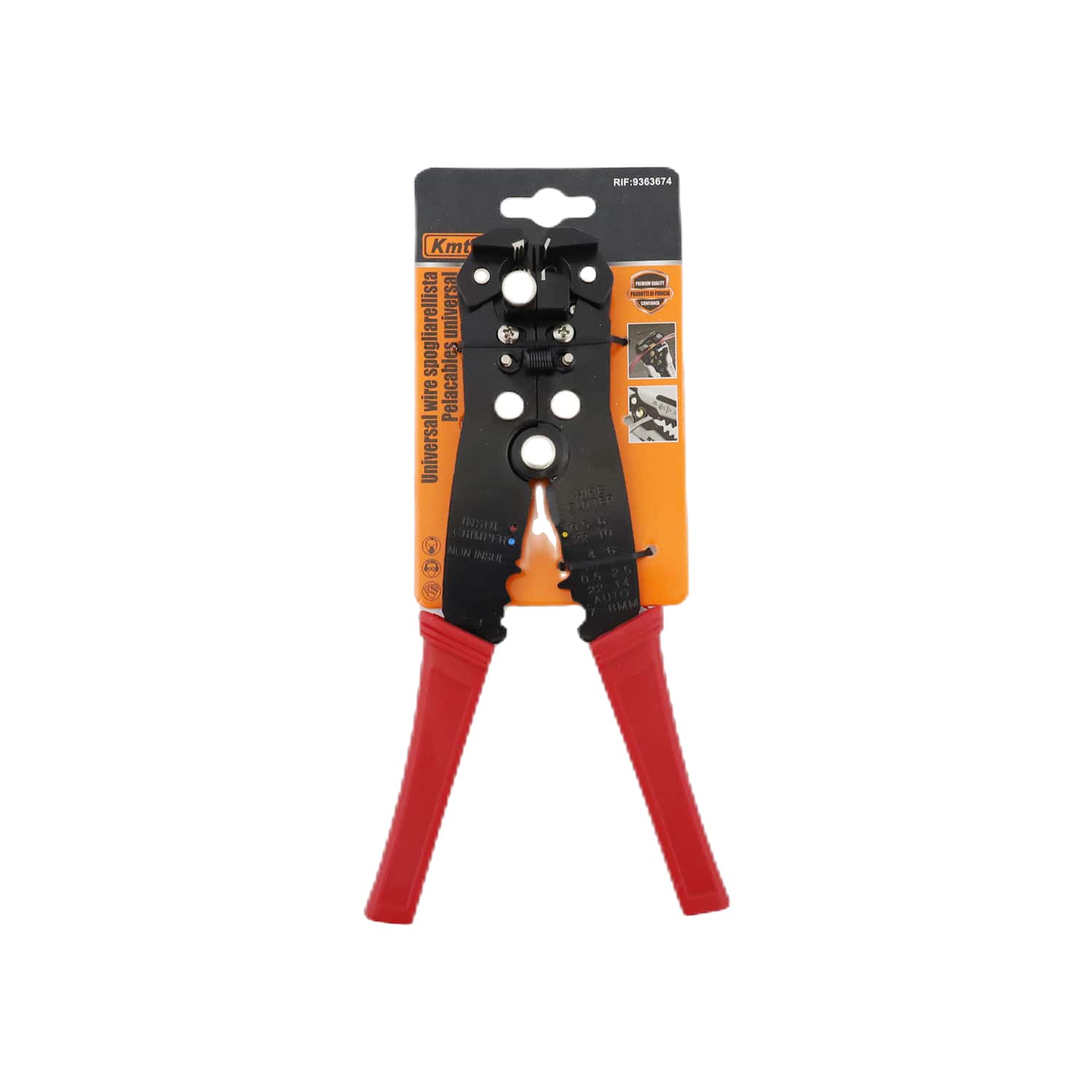 KMT 8inch Automatic Strippers with Cutters and Crimper,Self-Adjusting ...