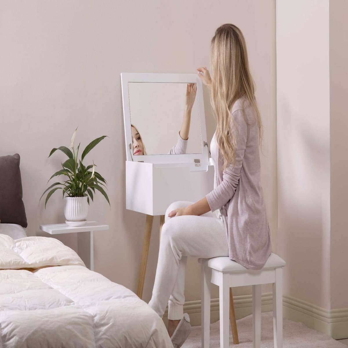 Flip-Top Multi-Compartment Dresser | SHEIN USA