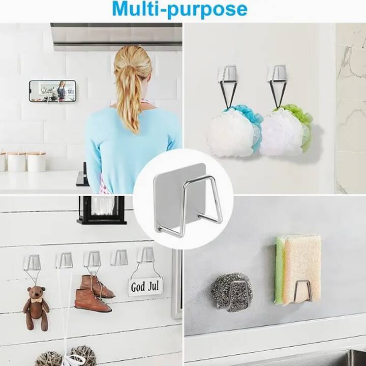 Multifunctional Stainless Steel Storage Rack | SHEIN UK