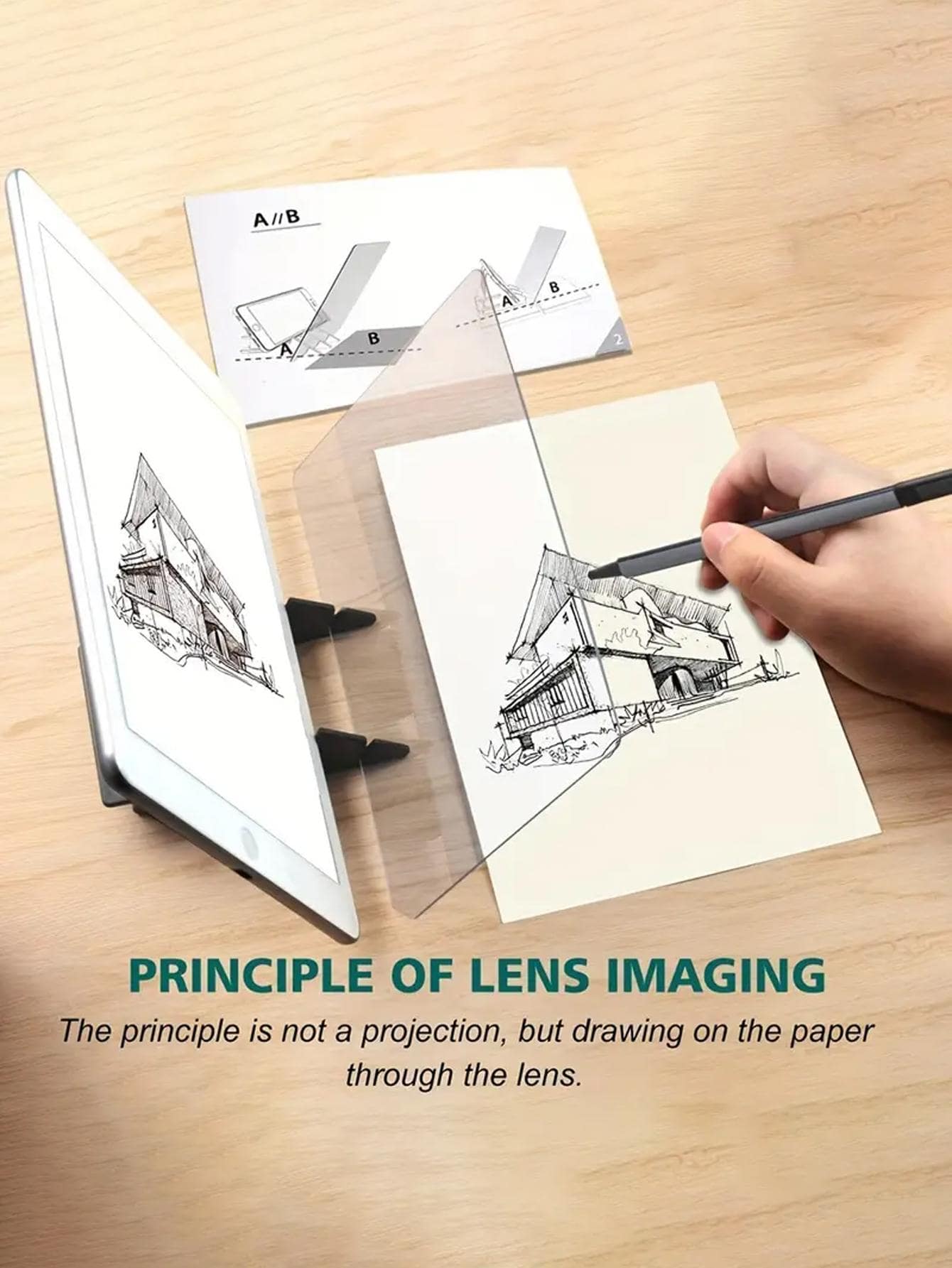 1set Optical Tracing Board For Drawing, Copying And Extracting Sketches ...
