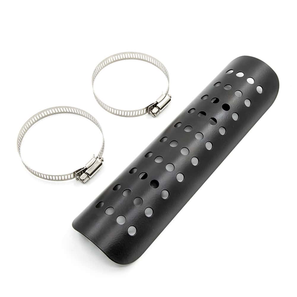 Motorcycle Exhaust Pipe Protector Heat Shield Cover Guard Muffler Pipe ...