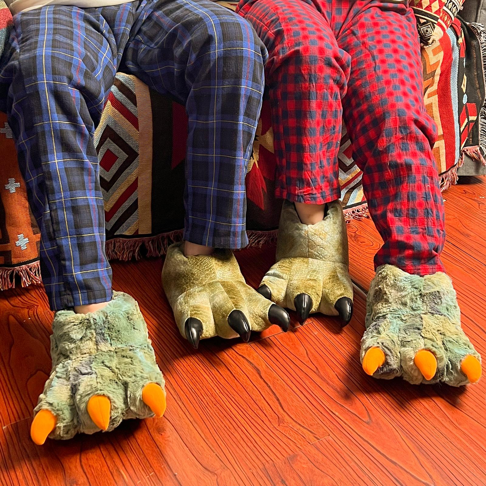 ULTRAIDEAS Novelty Animal Paw Slippers for Women and Men, Funny Claw ...