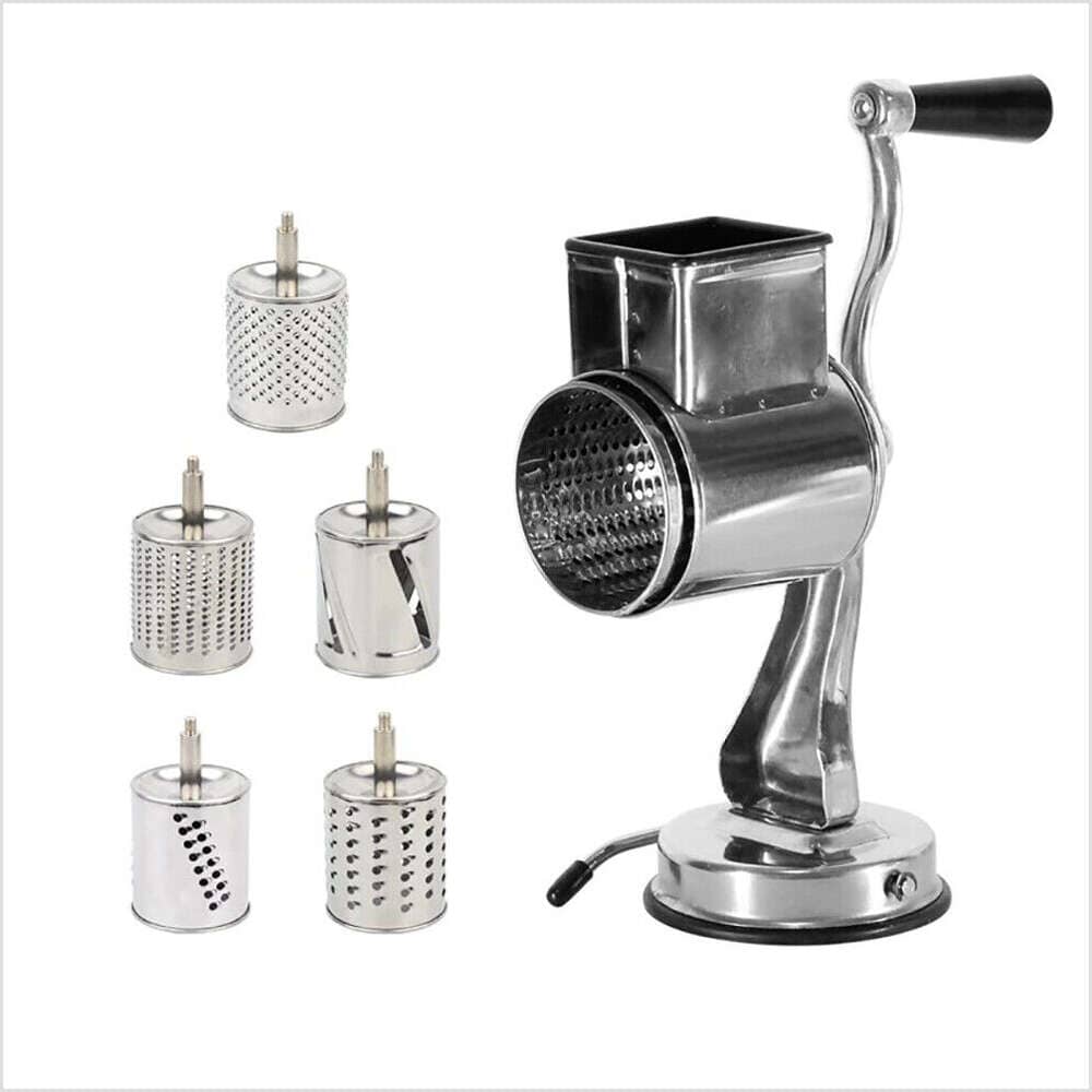 Grater Vegetable Food Chopper Shredders Hand Crank Stainless Steel ...
