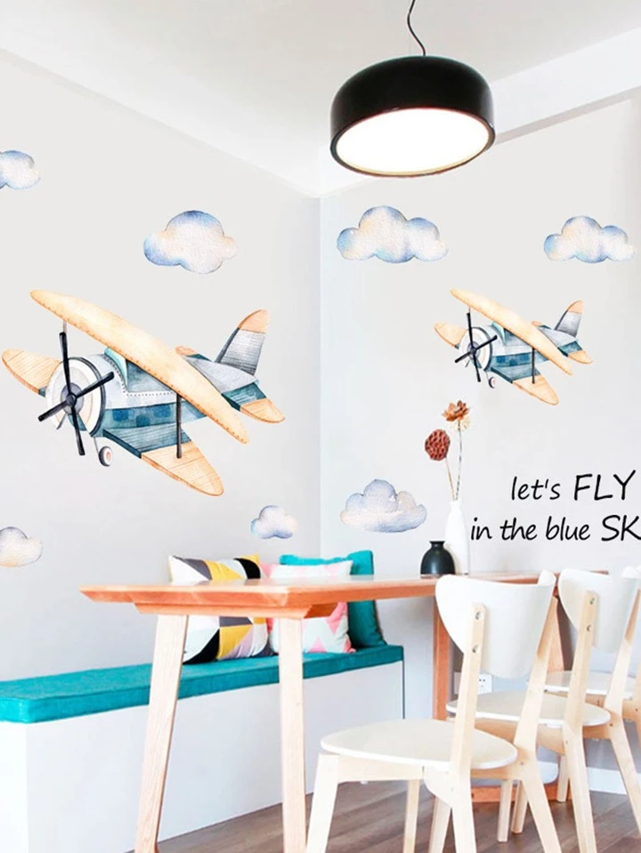 Airplane Decal For Ceiling Fan | Shelly Lighting