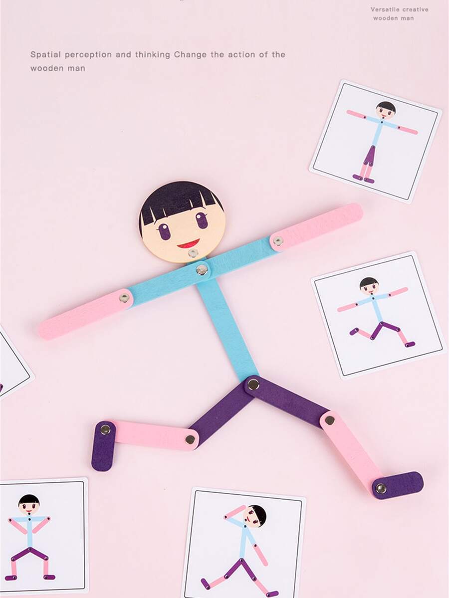 Flexible Wooden Mannequin Doll, Movable Joints For Practice Of Human ...