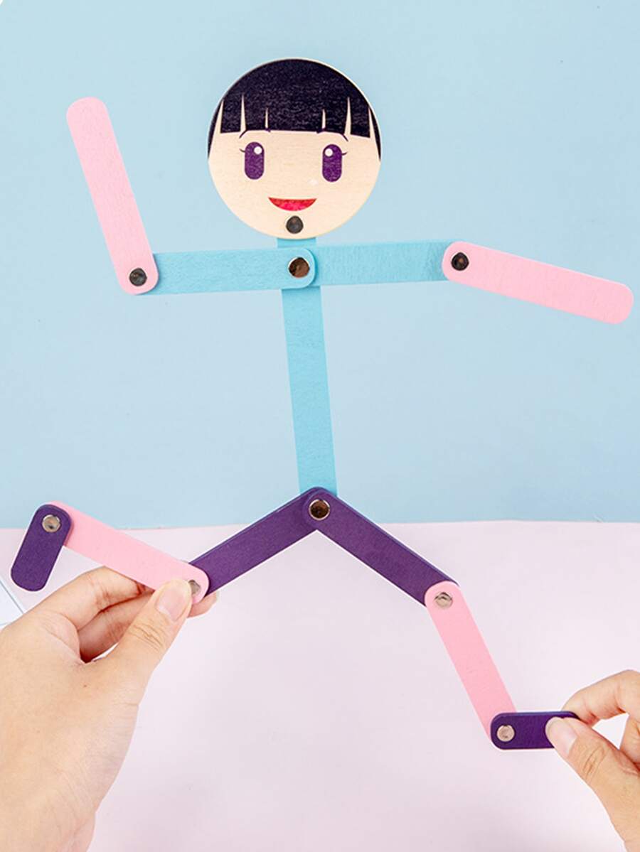 Flexible Wooden Mannequin Doll, Movable Joints For Practice Of Human ...