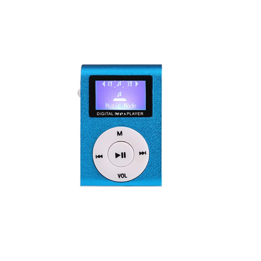 Mini Cube Clip-type Mp3 Player Display Rechargeable Portable Music ...
