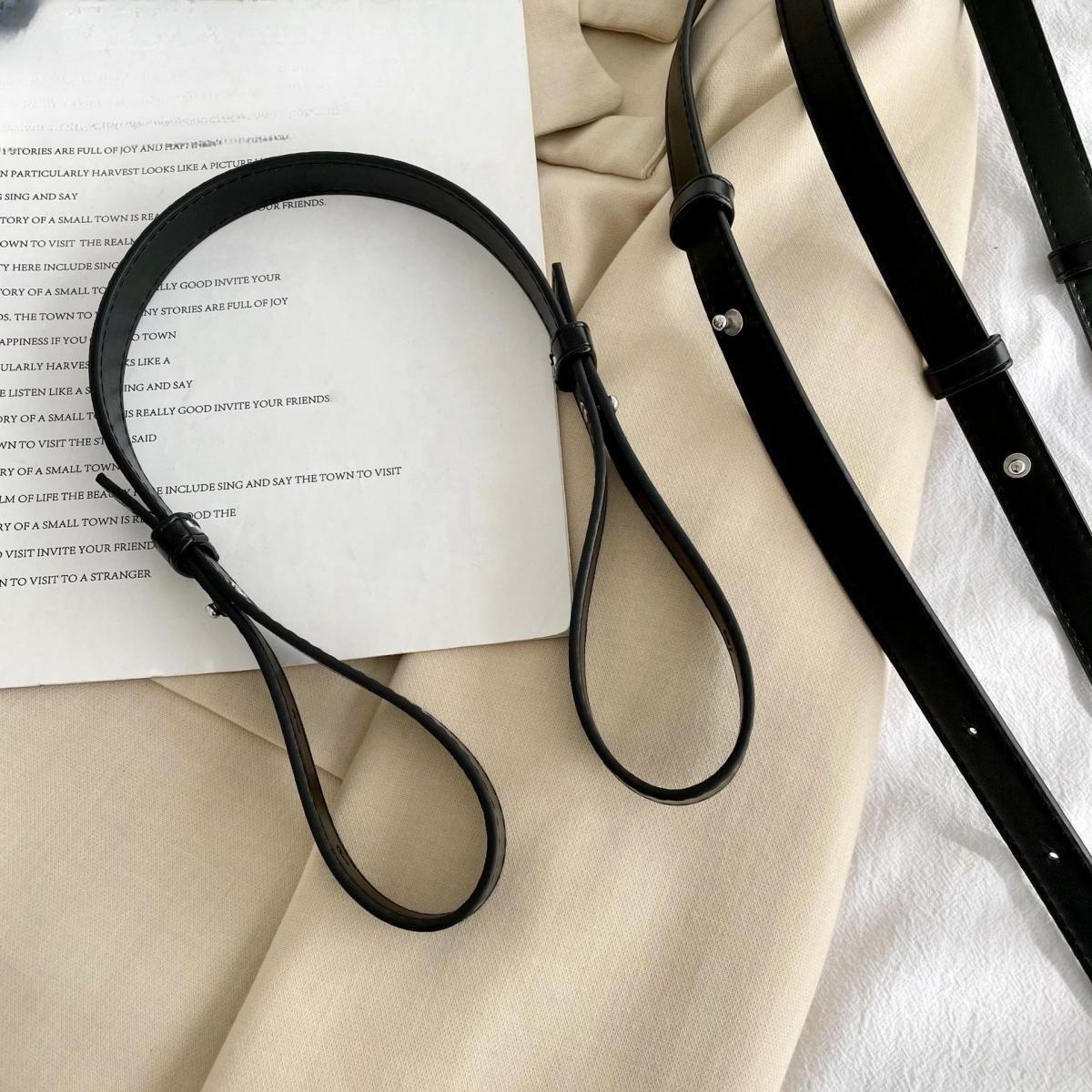 Adjustable Knitted Bag Strap With Niche Design For Crossbody Bag ...