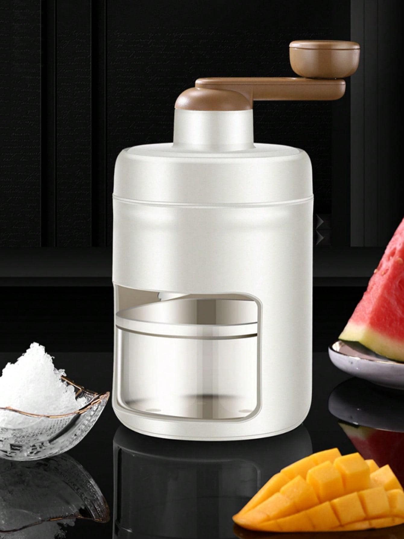 Shaved Ice Maker Manual Household Small Shaved Ice Maker Stall Without ...