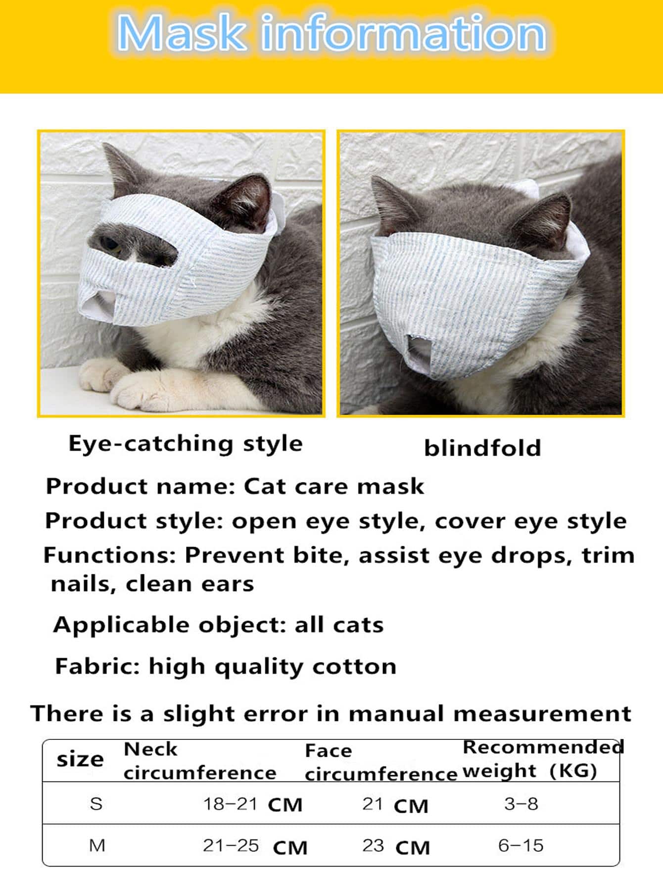 Open-eye Design Face Mask | SHEIN USA