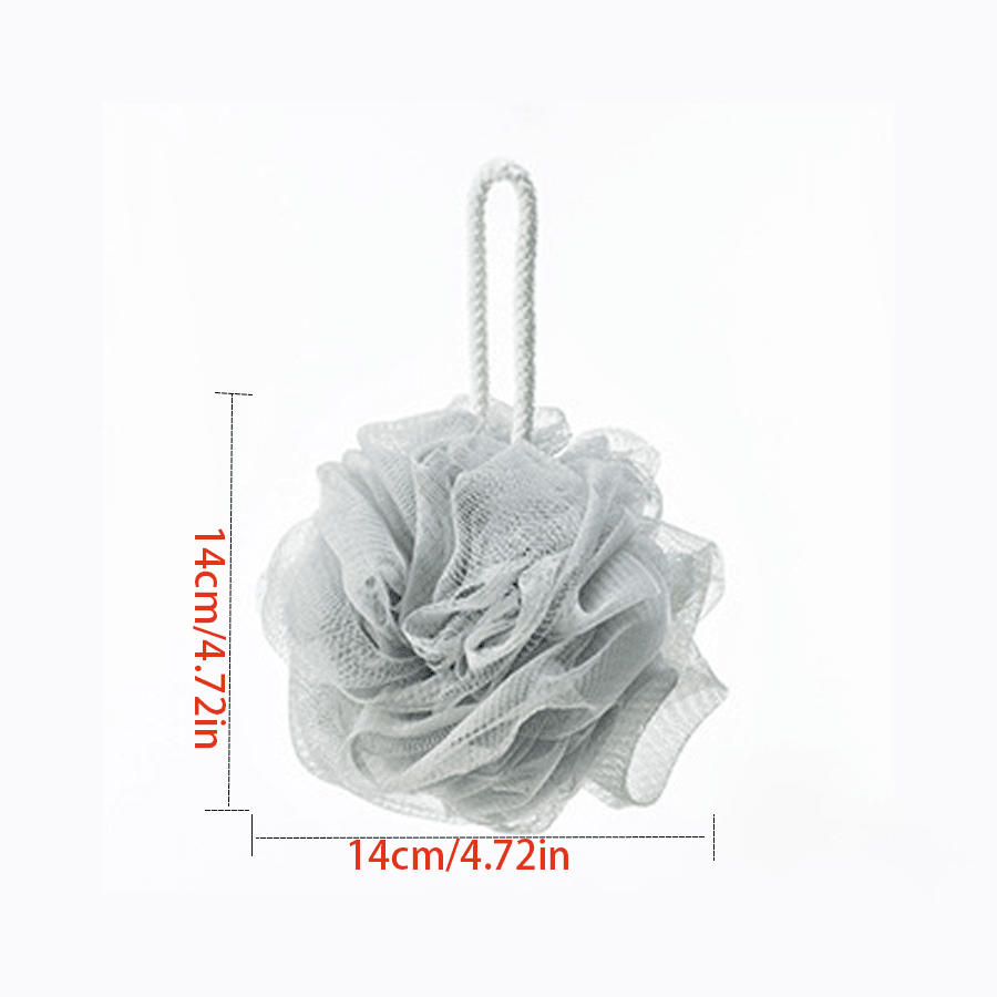 Bath ball does not scatter flowers durable bath ball flower bath cute ...