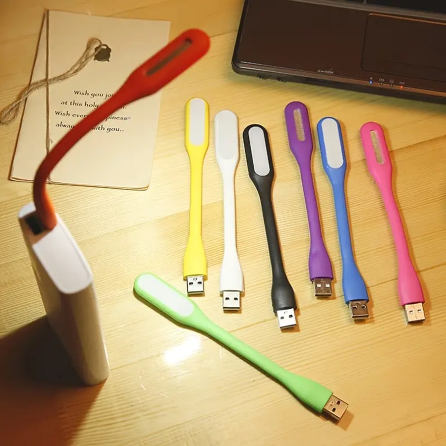 1pc USB LED Light Lamp For Power Bank, Portable USB LED Night Light ...