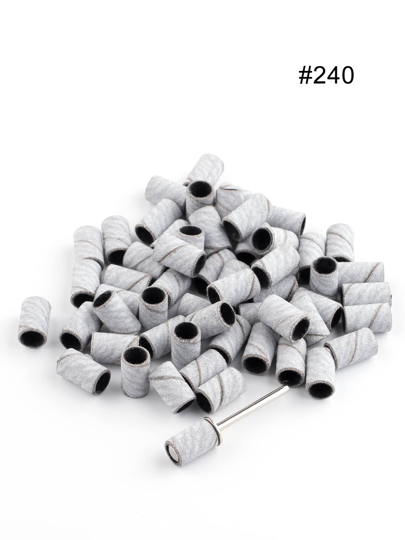 50Pcs/Box #240 Sanding Rings, White, Packaging Quantity: Set Of 10 ...