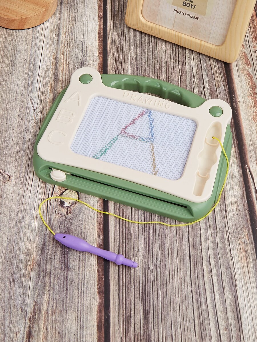 Kids' Colorful Magnetic Drawing Board With Detachable Writing Board For ...