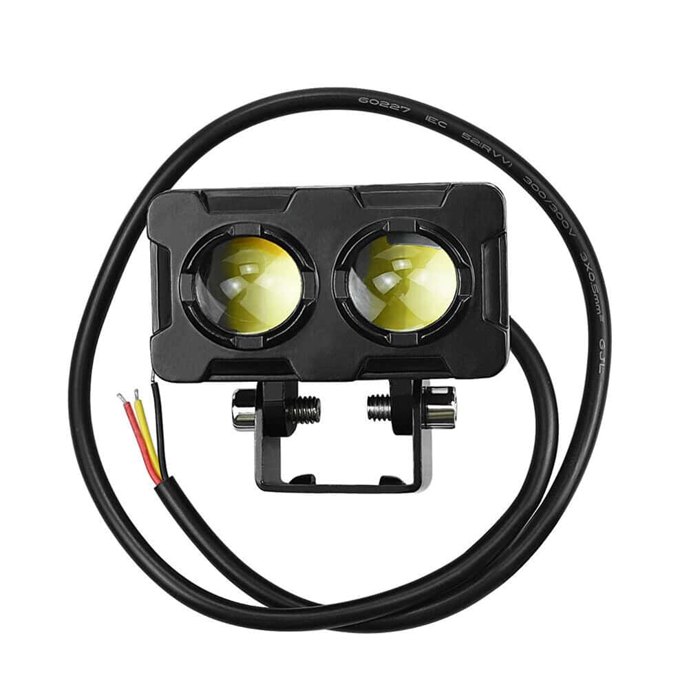 Motorcycle Led Work Driving Lights 5000-6500k Two-color External ...