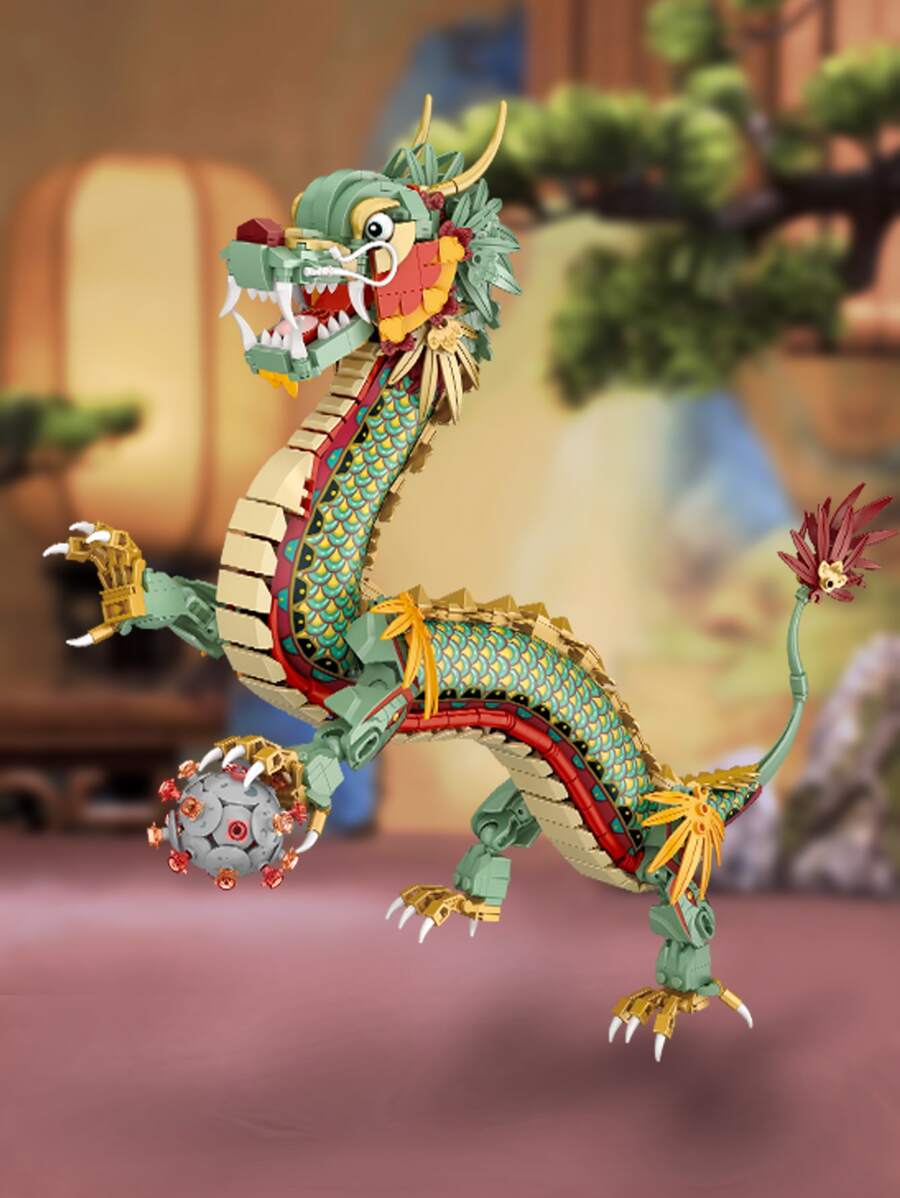 LOZ Dragon Shaped Adult Building Blocks Set | SHEIN South Africa