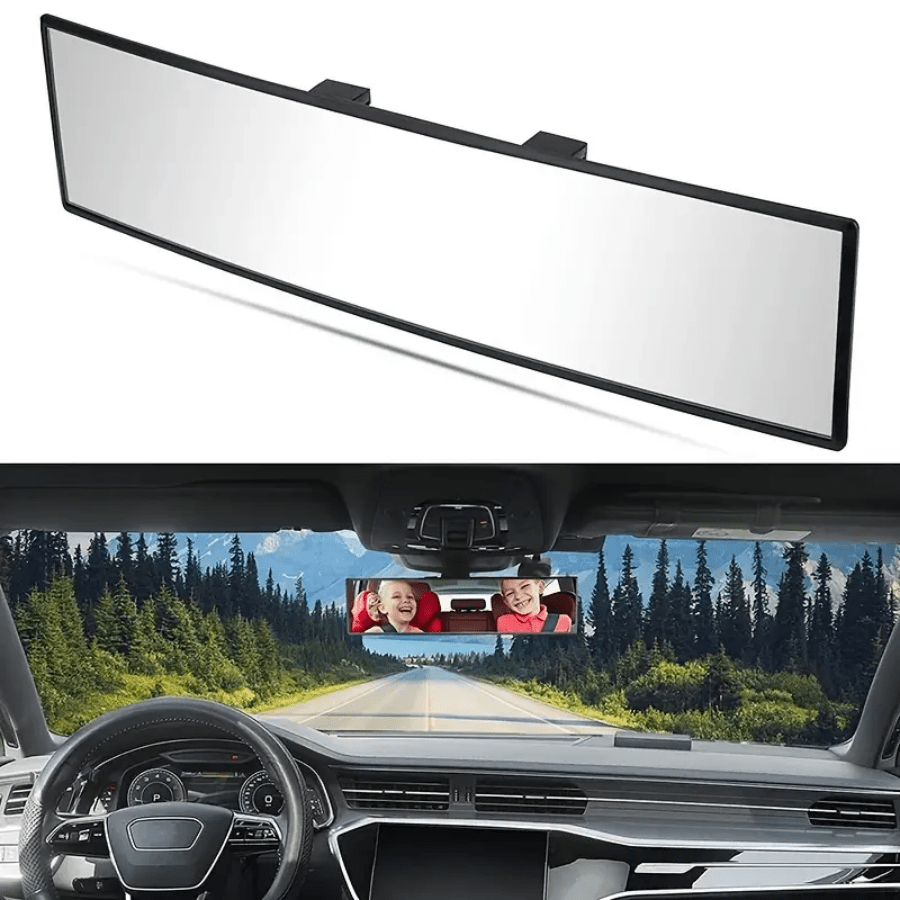 1pc Universal 12-inch Convex Wide-angle Rearview Mirror, Effectively ...