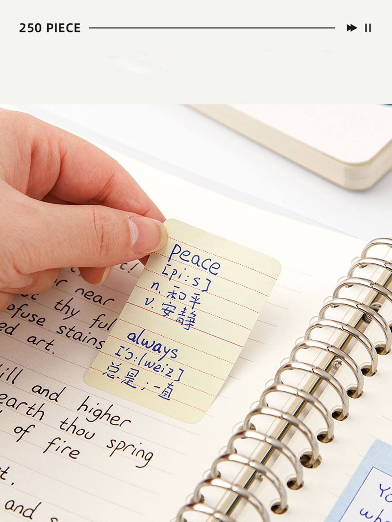 100pcs/box Diy Pull-out Sticky Note For Students, Used For Pasting And ...