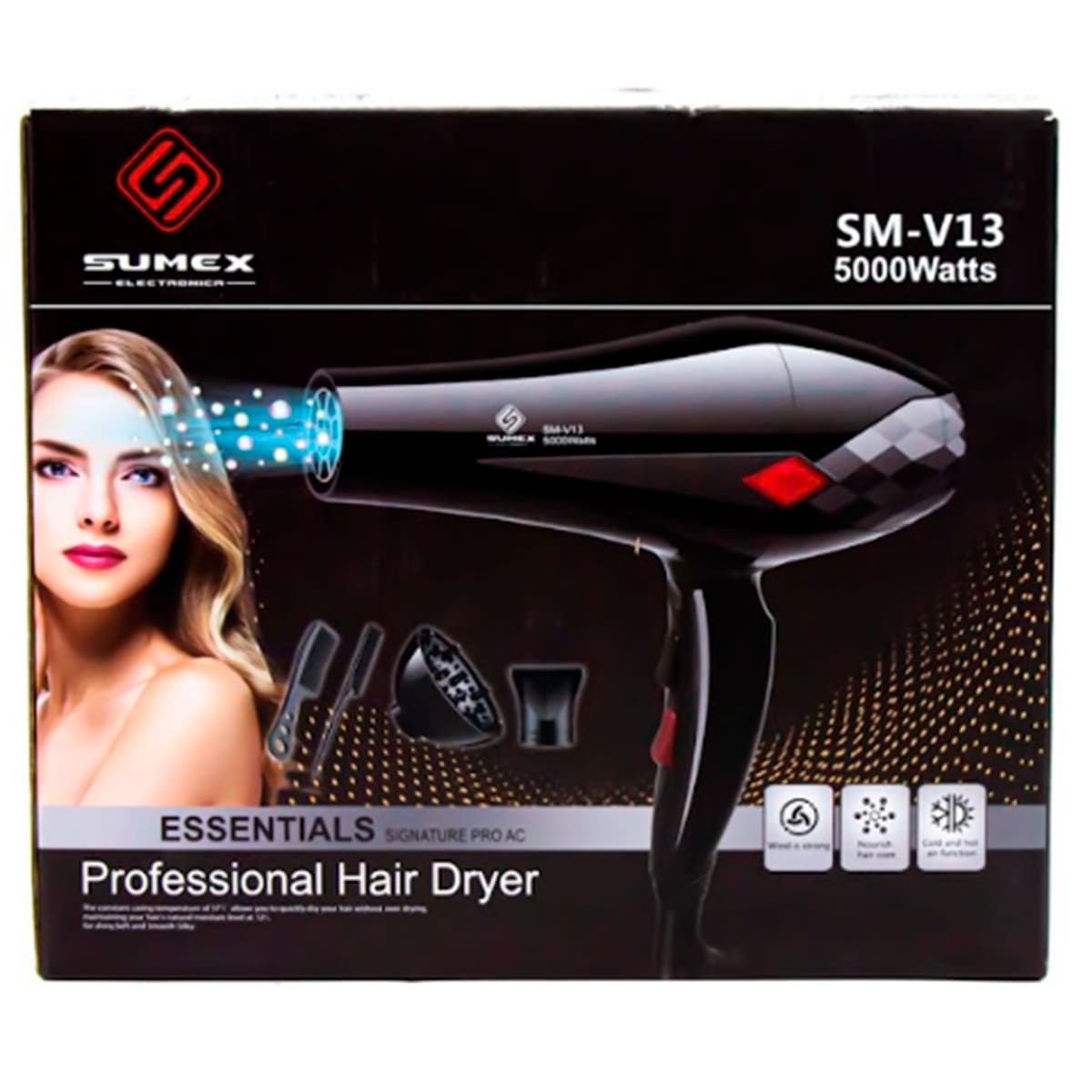 Secadora profesional Sumex con accesorios 4000w | Moda de Mujer | SHEIN ...