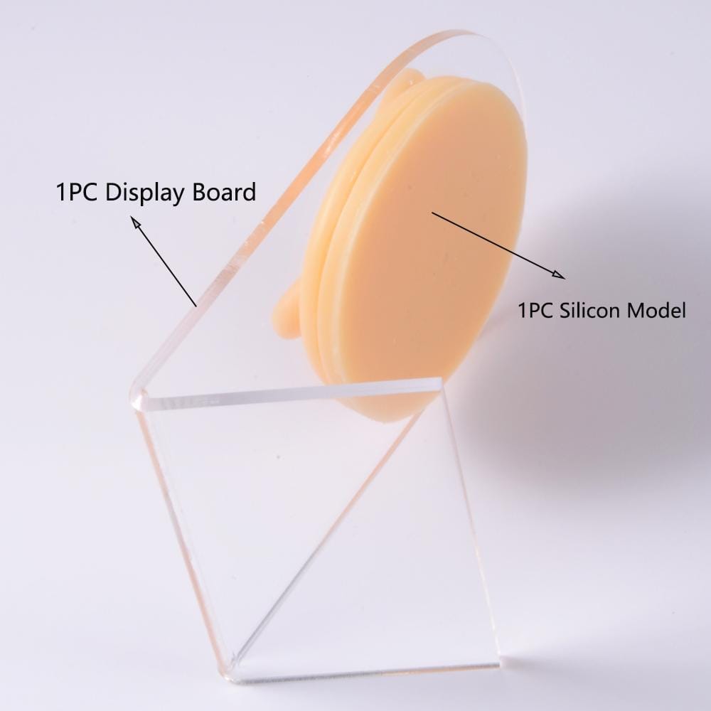 1 Set Soft Elastic Silicone Human Body Model For Simulating Jewelry ...