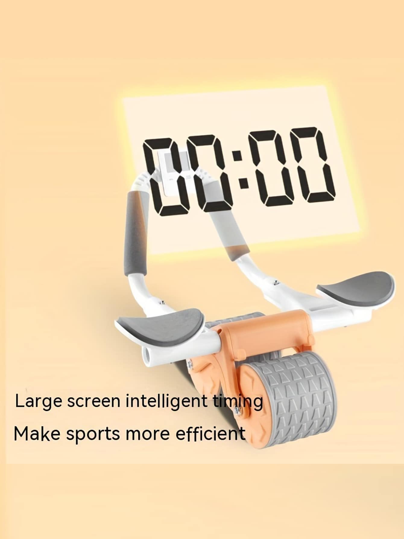 Abdominal wheel home automatic rebound abdominal muscle wheel fitness ...