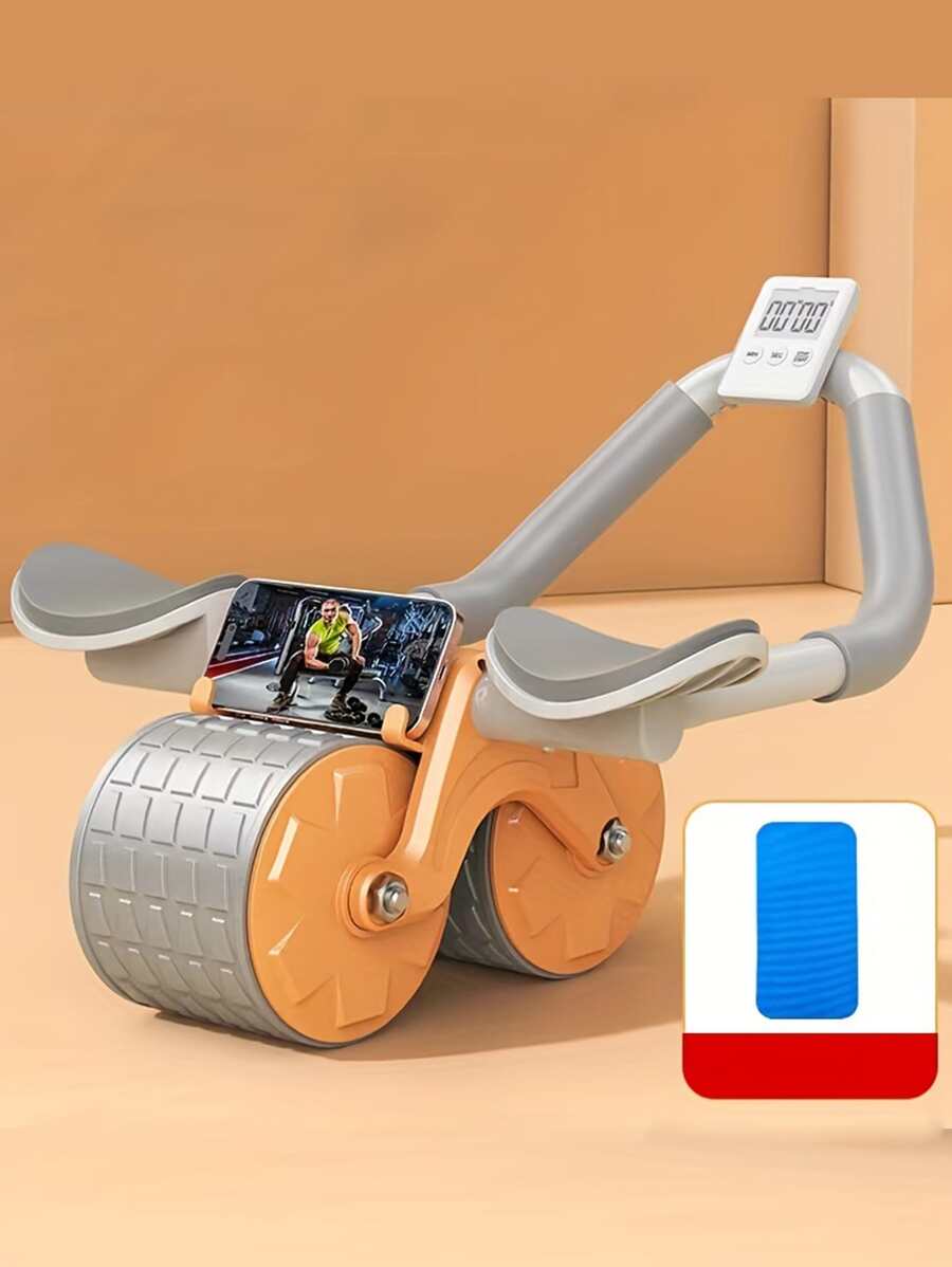 Abdominal wheel home automatic rebound abdominal muscle wheel fitness ...