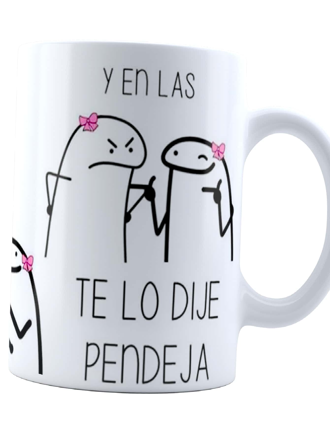 Taza Flork en las buenas, en las malas y en las te lo dije | Frase Meme ...