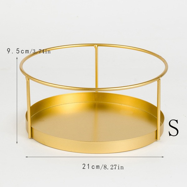 Ins Style Luxurious Vanity Table Makeup Organizer Box With 2 Layers ...