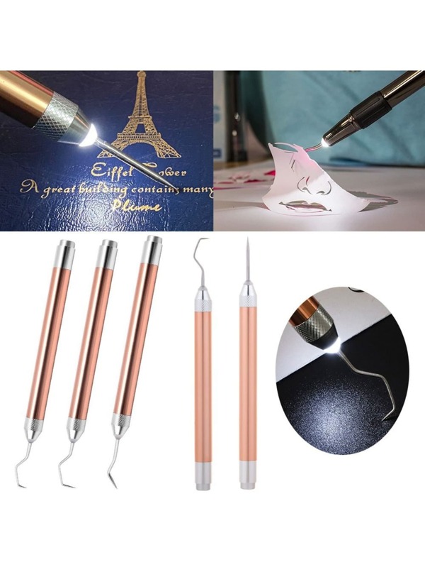 Portable Vinyl Weeding Kit With LED Light Vinyl Weeding Tool Handheld ...