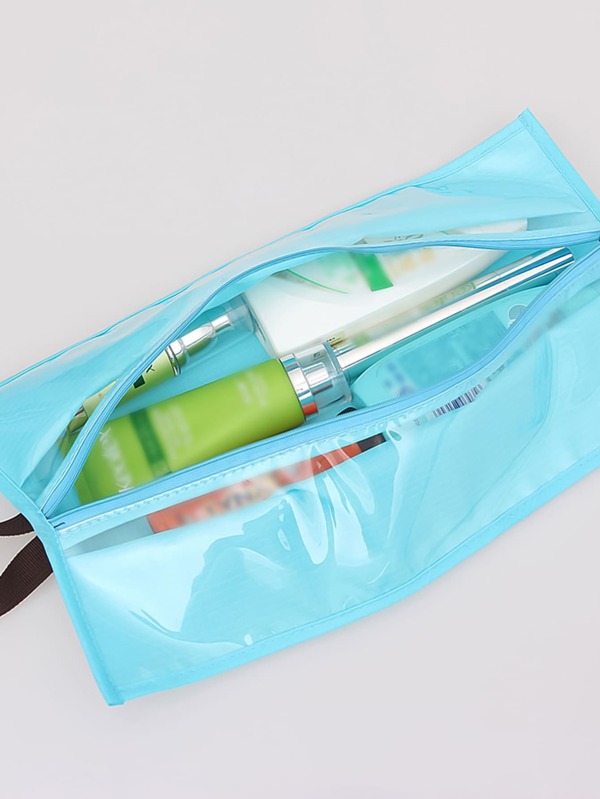 1pc Zipper Shoes Storage Bag, PVC Portable Shoes, Waterproof and ...