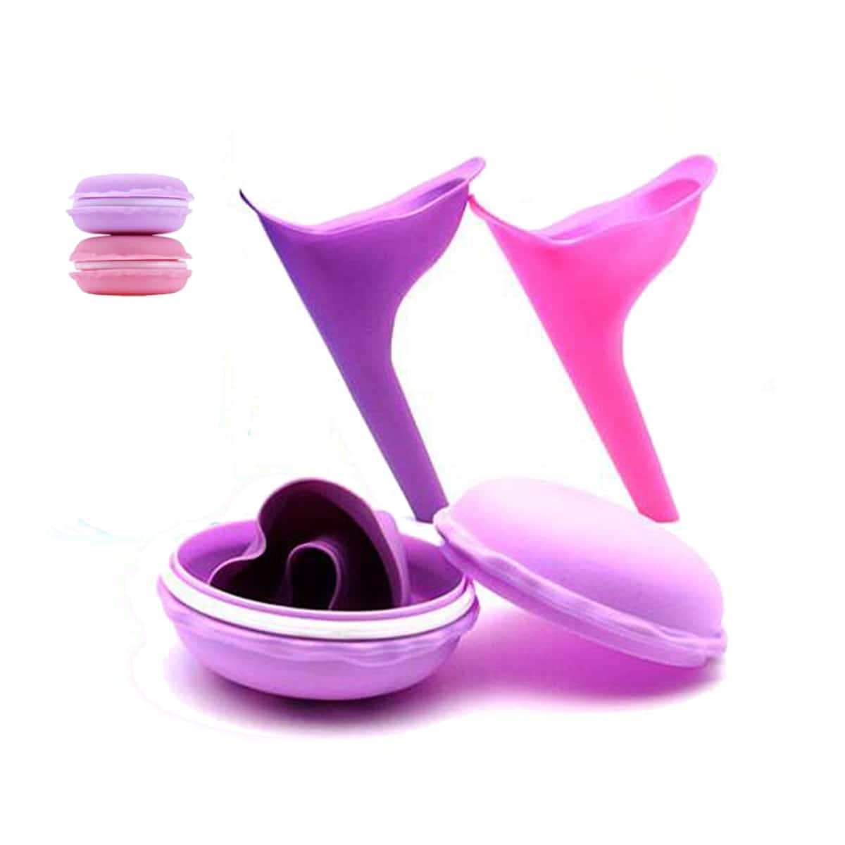 Silicone Women's Urinal Portable Urination Device For Pregnant Women ...