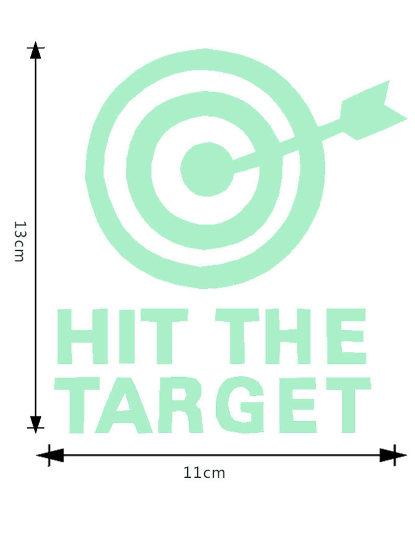 Potty Training Toilet Pee Target aim Bullseye for Boys | Decal Bumper ...