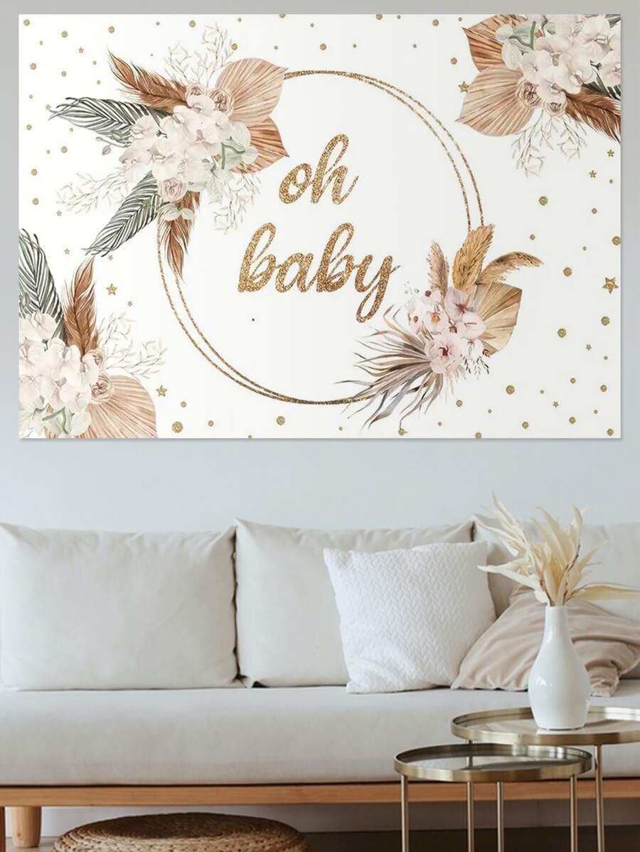 1pc Bohemian Style Background Cloth For Party Decorations, Gender ...