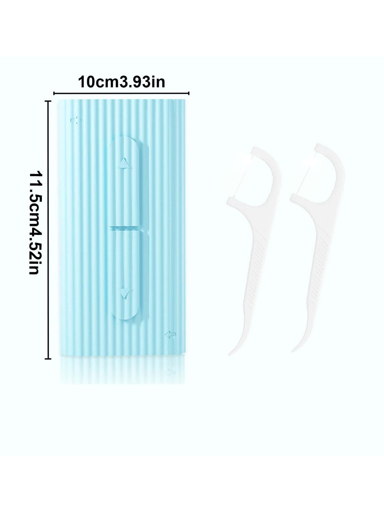 1pc Portable Automatic Dental Floss Box With 10pcs Disposable Floss ...