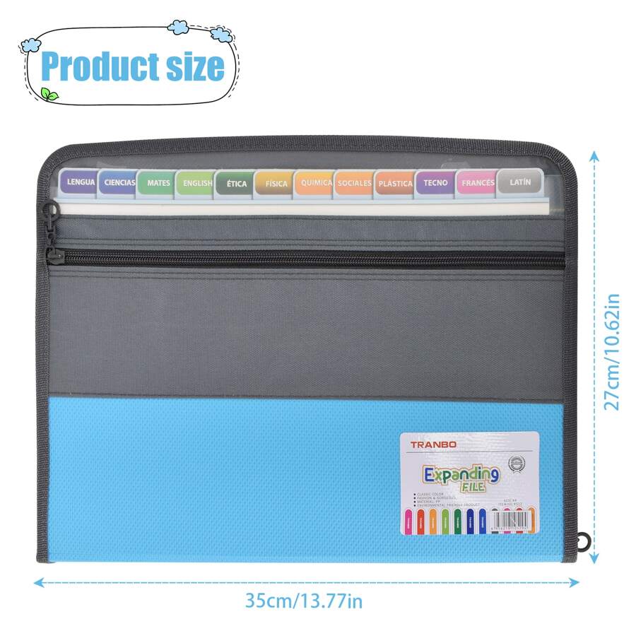 Document Folder A4, Expanding Folder, Document Bag, File Folder with ...
