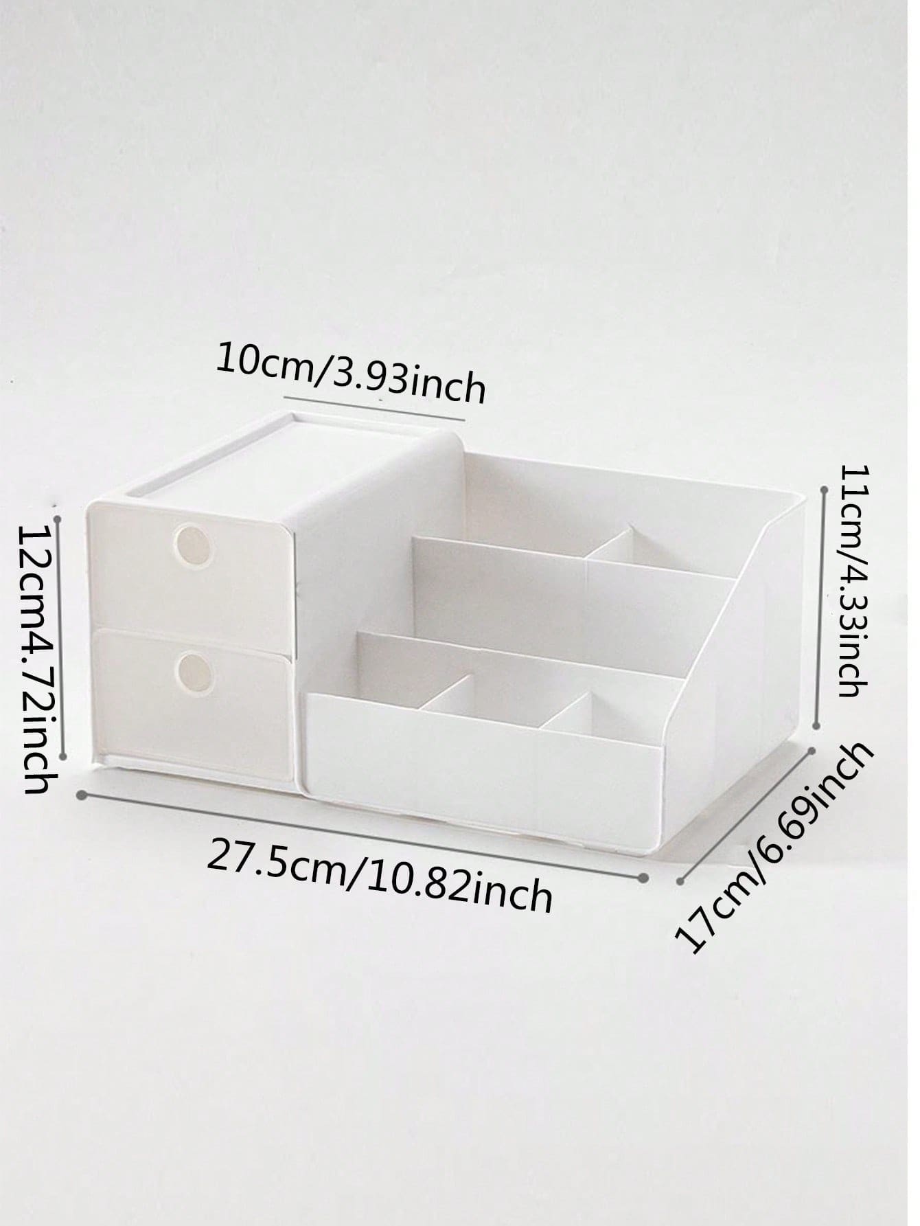 Desktop Drawer Type Grid Pen Holder Storage Box, Single/not Random ...