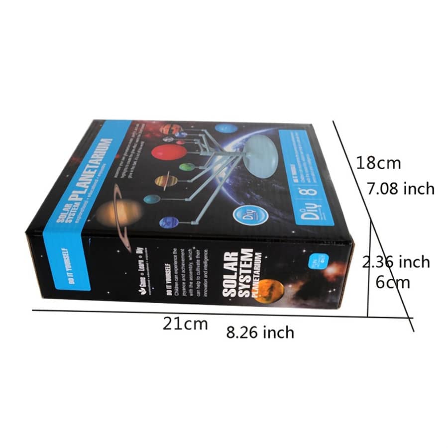 Student DIY Solar System Planetarium Scientific Invention Kit Solar ...