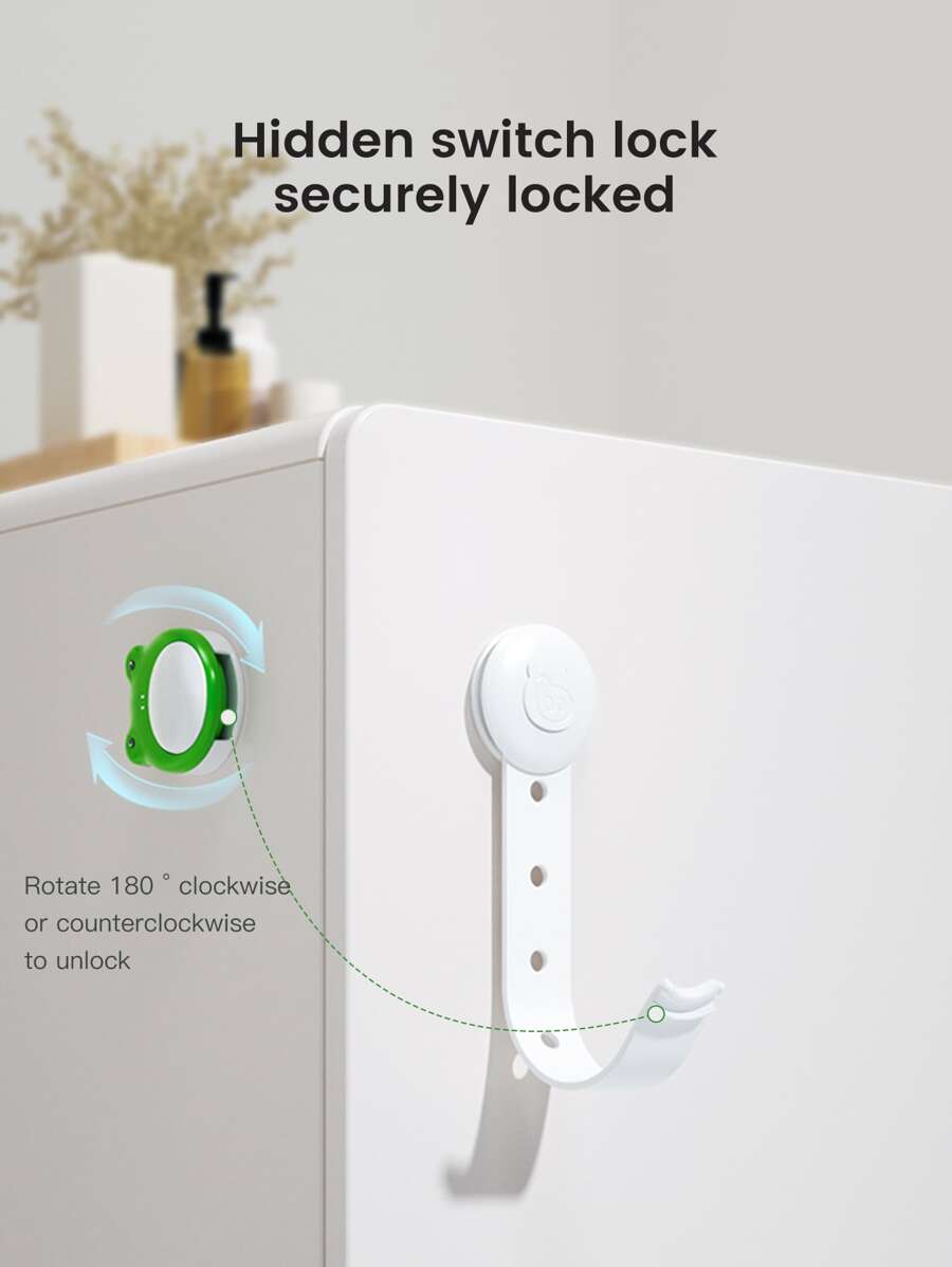 Child Safety Cabinet Locks, Drawer Latches, Fridge Locks With 5 ...