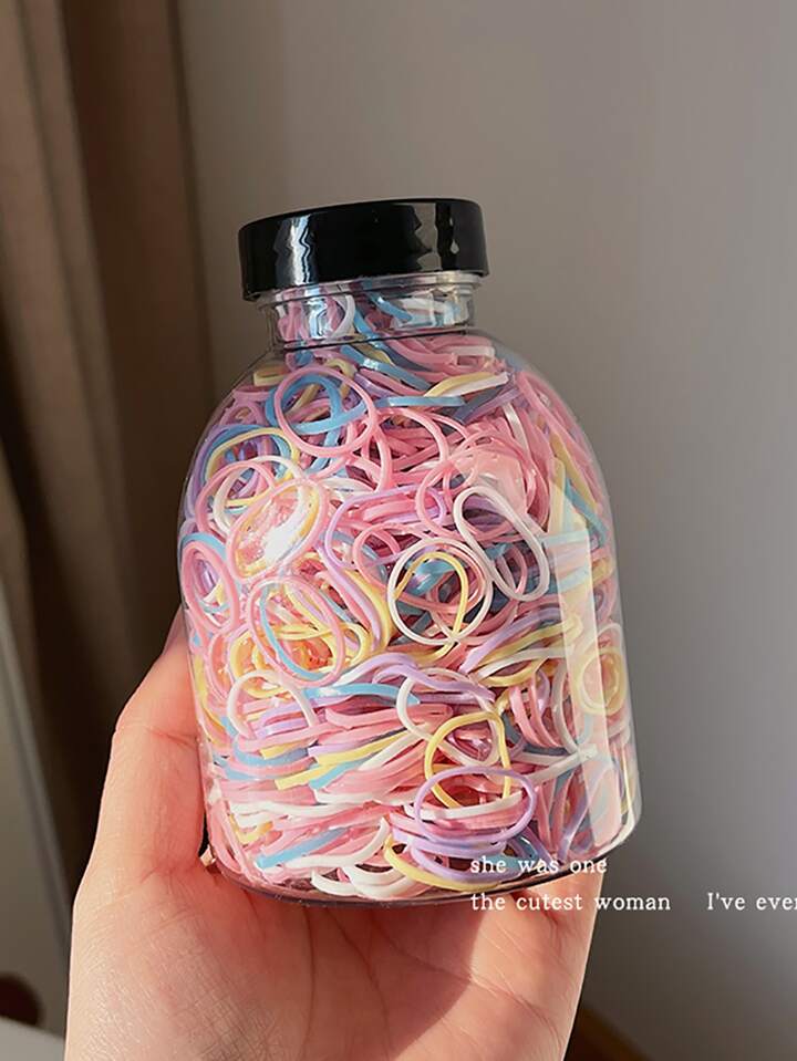 Rainbow Loom Water Bottle Cover