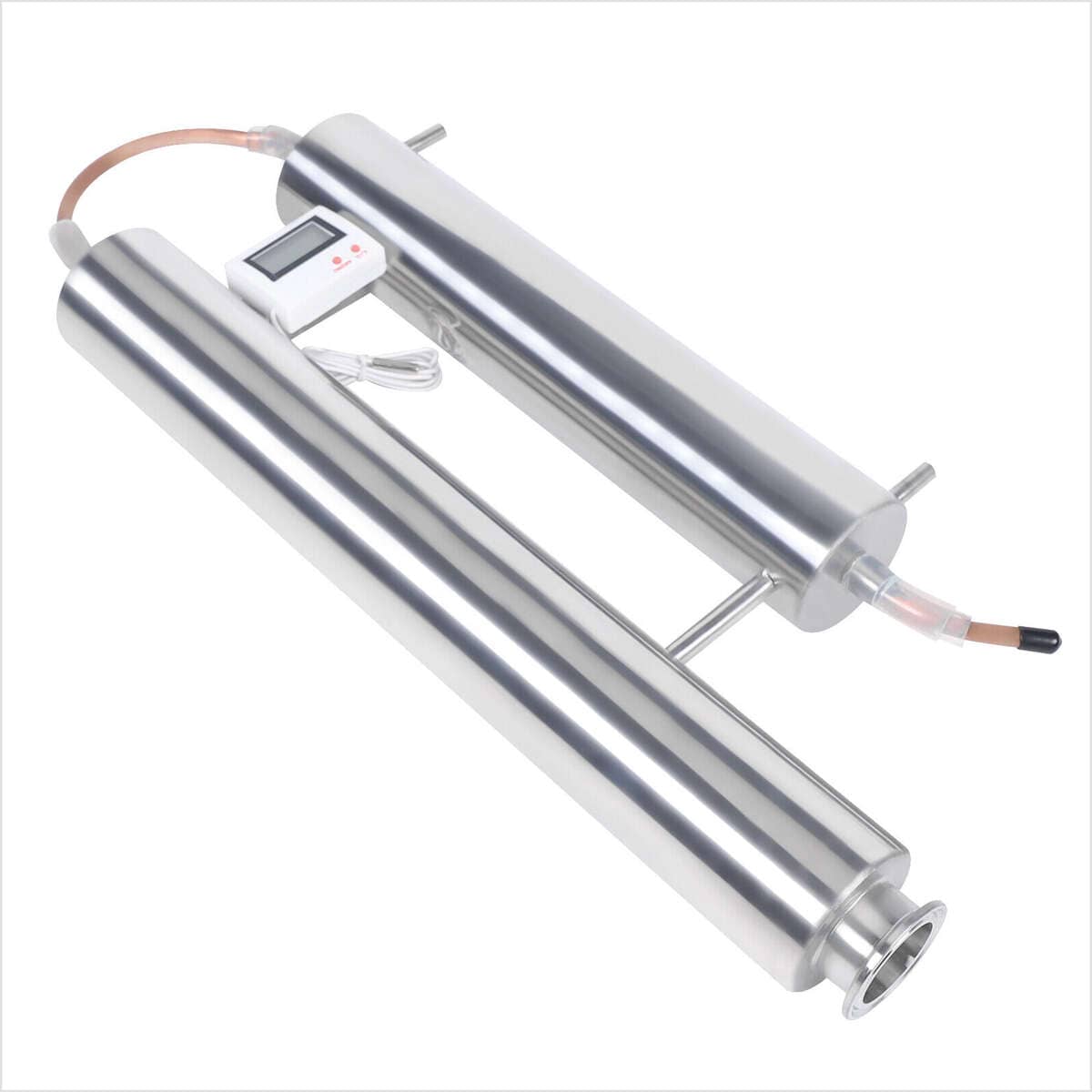 DIY Kit 2" inch Copper Moonshine Still Pot Reflux Disstillation Column ...