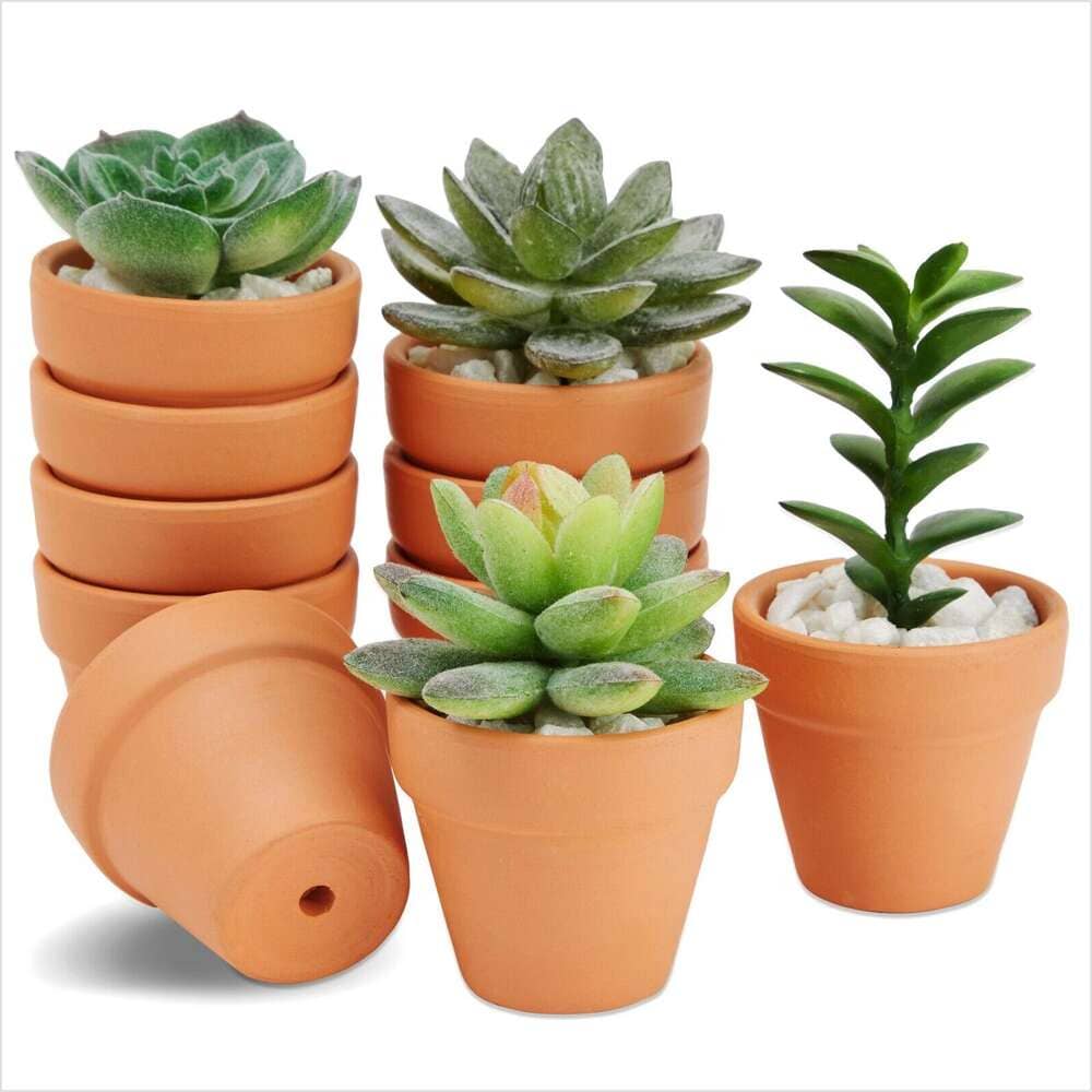 Mini TerraCottta Pots for Gardening, Mini Flower Clay Pots | SHEIN USA