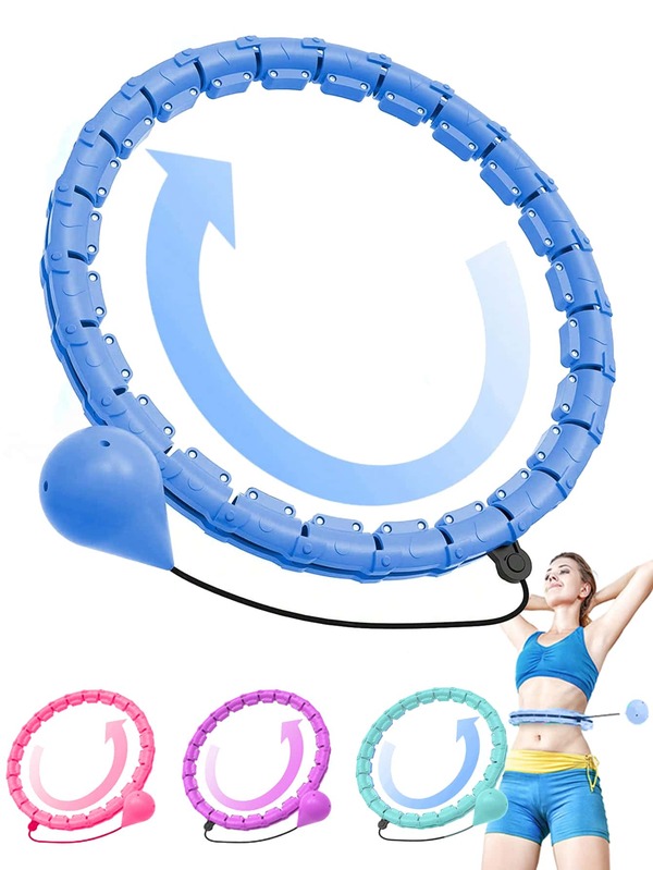 Standard Hula Hoop, Blue, 24 Sections | SHEIN USA