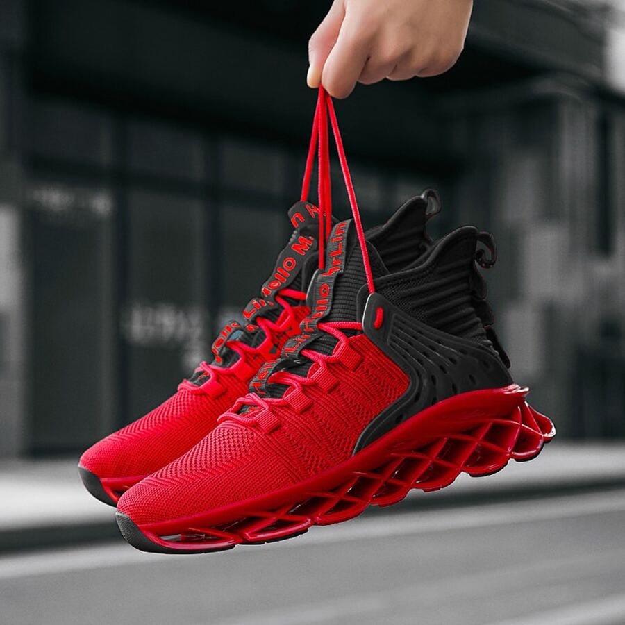 Hello MrLin Running Shoes For Men Mens Athletic Walking Blade Running ...