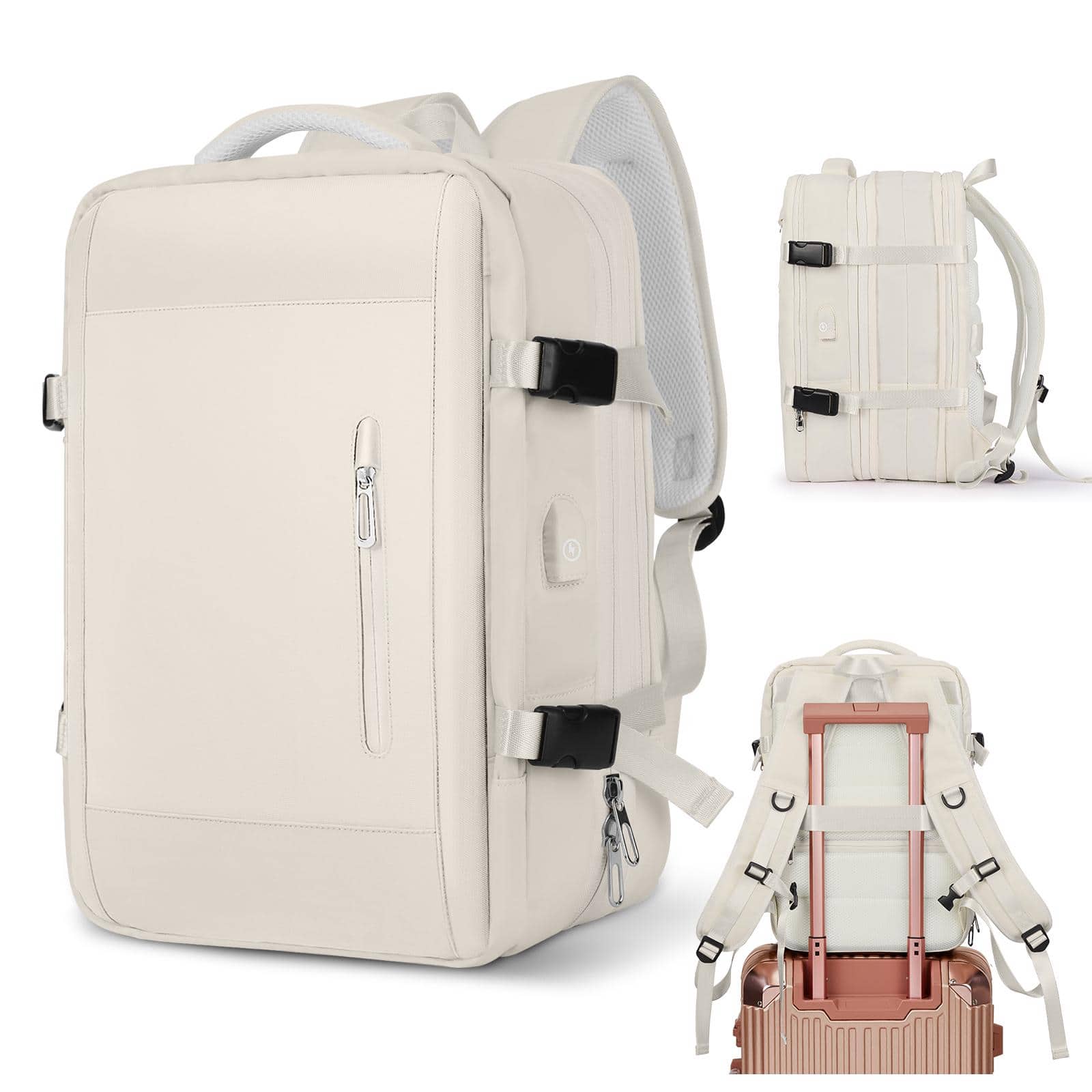 Minimalist Multifunction Laptop Backpack Expandable For Teen Girls ...