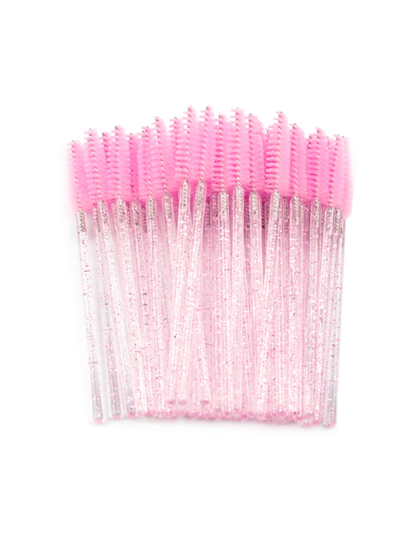 100Pcs 2 Colors Disposable Eyelash Brushes Mascara Wands Lash Eyebrow ...