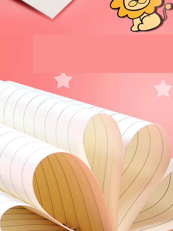 10pcs Cartoon Mini Notebook Portable Cute Memo Book A6 Size Stationery ...